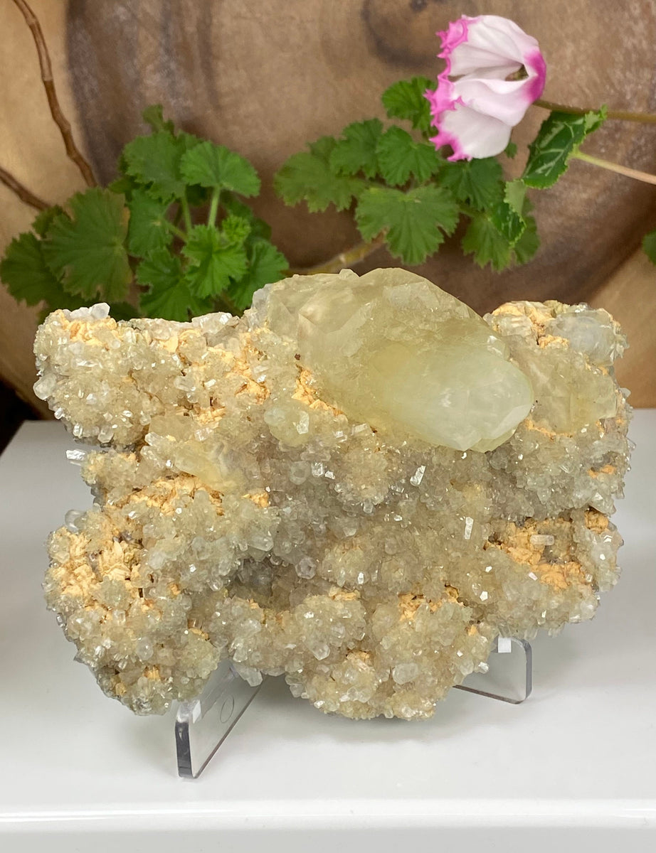 Calcite Crystals w/ Calcite in Matrix from Inner Mongolia - Natural Mi ...