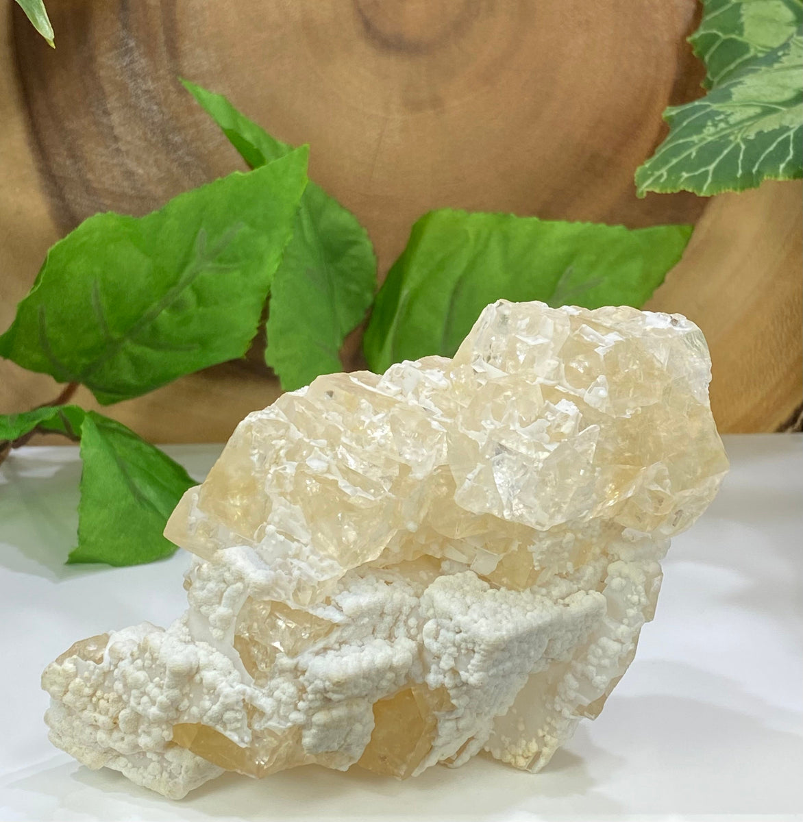 Fluorescent Calcite Crystal Cluster from Nashik, India - Beautiful Nat ...