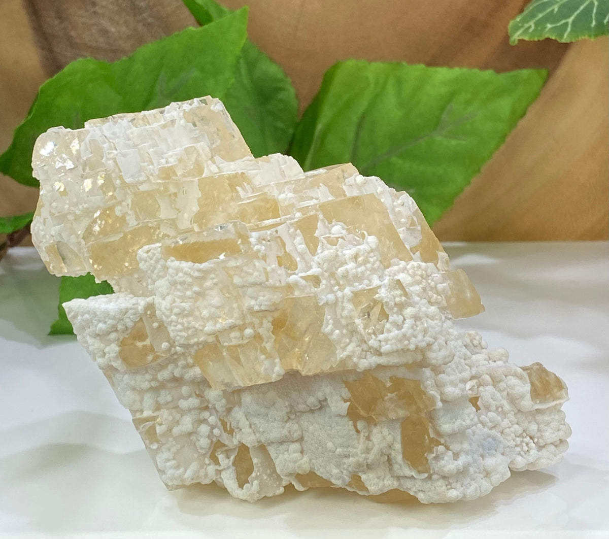 Fluorescent Calcite Crystal Cluster from Nashik, India - Beautiful Nat ...